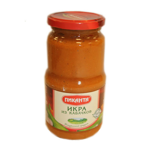 Икра из кабачков Пиканта, 520гр